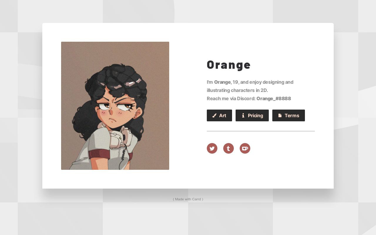 Orange's Commissions